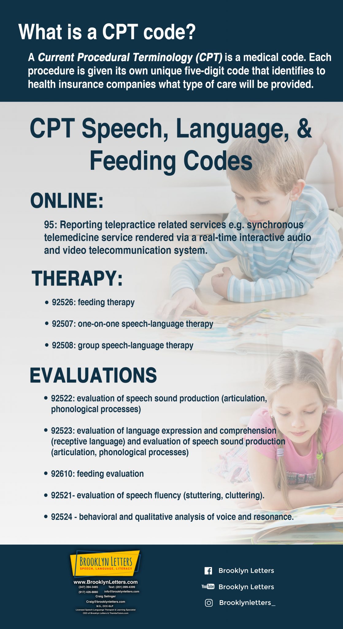 👉Private Pay Speech Therapy Reading Writing Tutoring Rates
